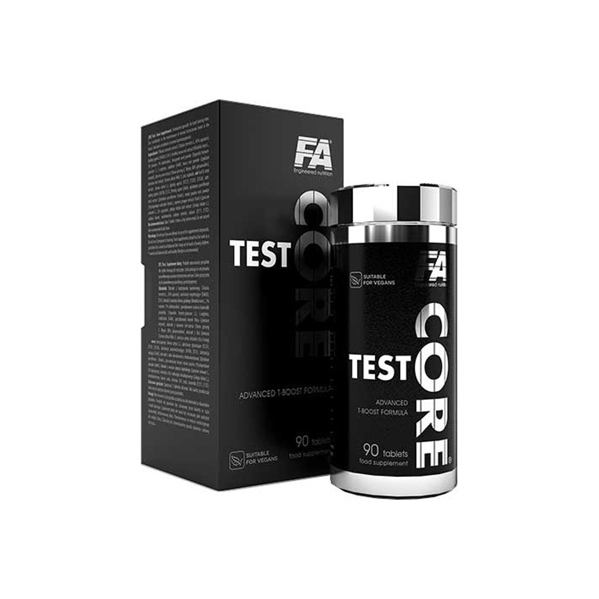 FA Engineered Nutrition Test Core.-90Tabs – Power Store