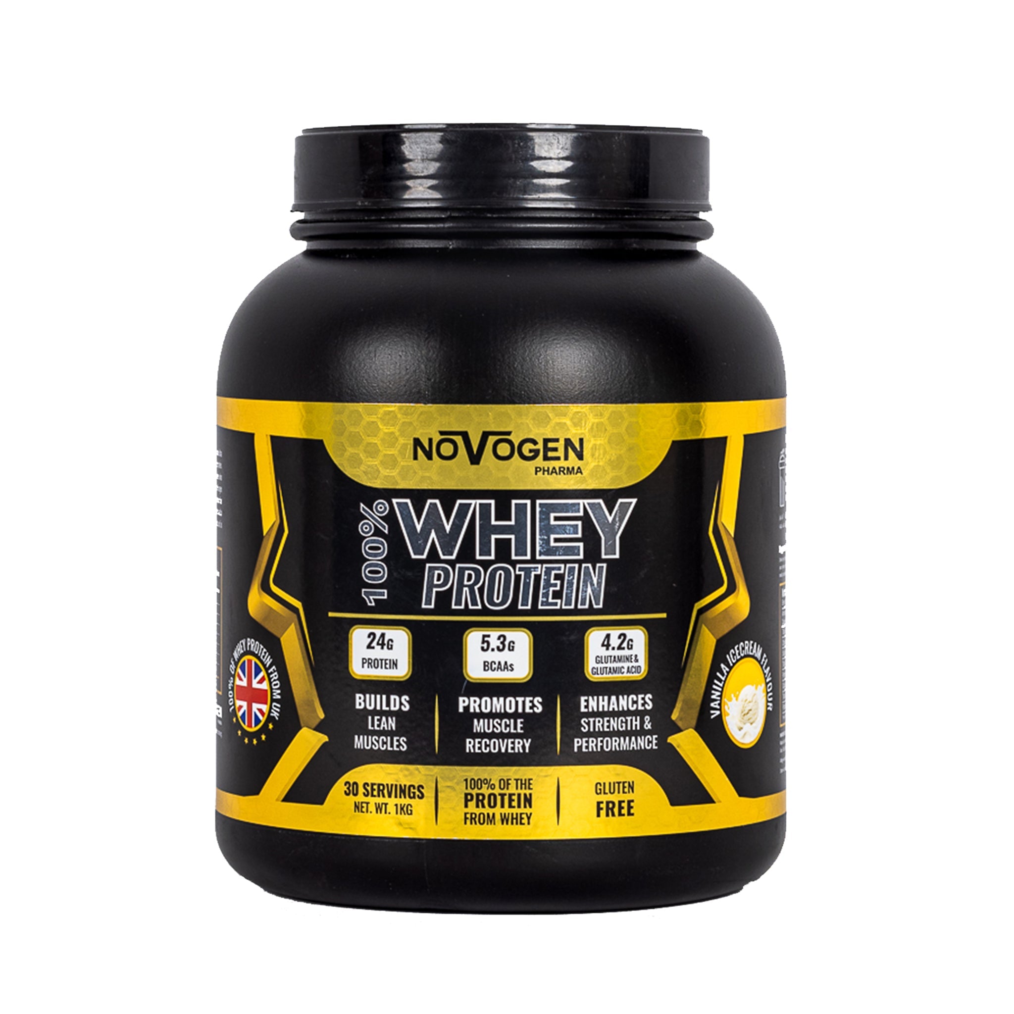 Novogen Pharma Whey Protein-30Serv.-1kg – Power Store