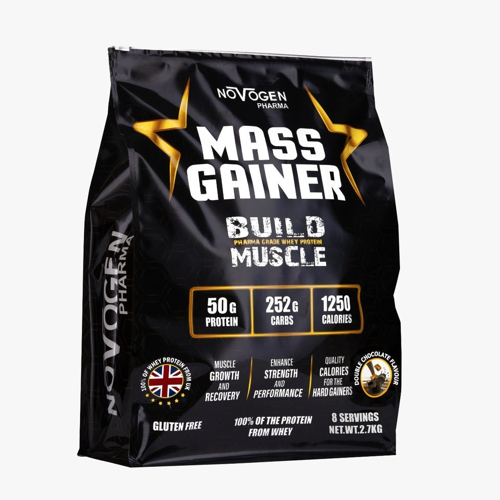 Novogen Pharma Mass Gainer Build Muscle-8Serv.-2.7Kg. – Power Store